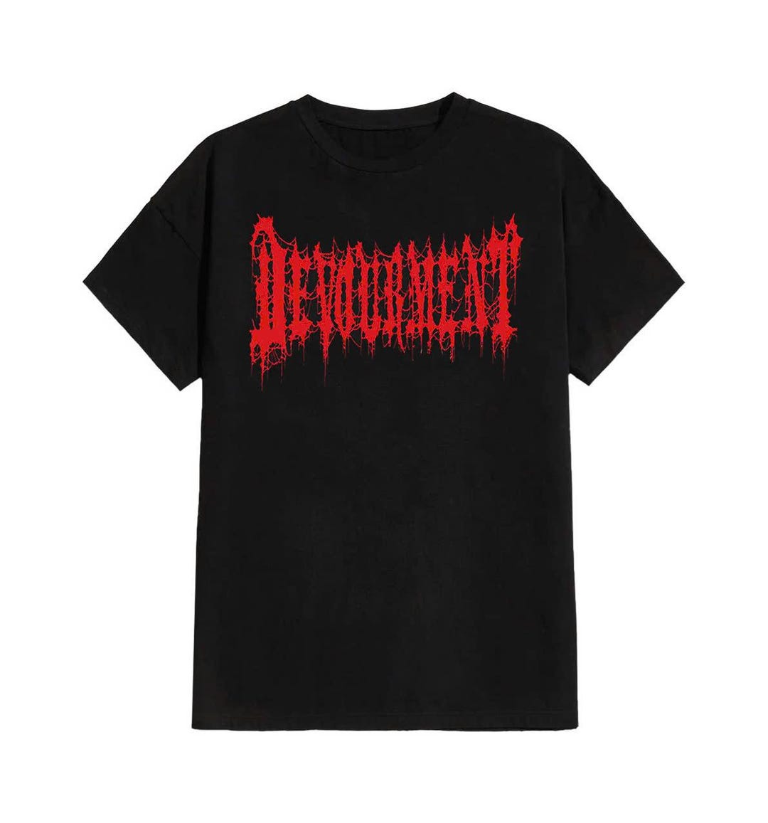 Devourment OG Logo T Shirt - Devourment Band Tee - Devourment T-shirt ...