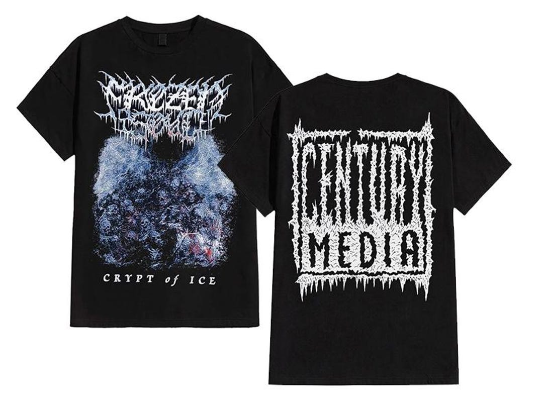 Frozen Soul Crypt of Ice Shirt - Frozen Soul Band Tee - Frozen Soul T ...