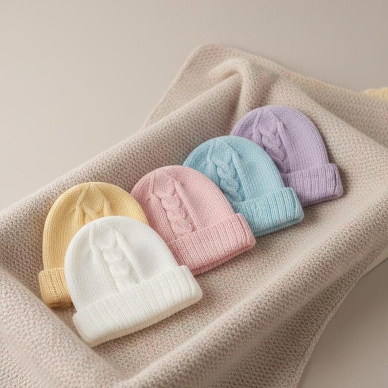 Baby Cable Knit Beanie Pattern – Easy, Cozy, and Perfect for Beginners ...