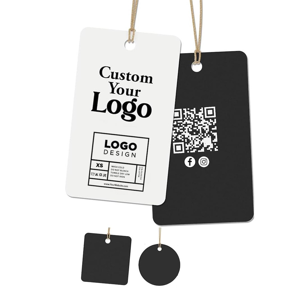 Personalized Luxury Product Tag With Strings (300gsm), Logo Product ...
