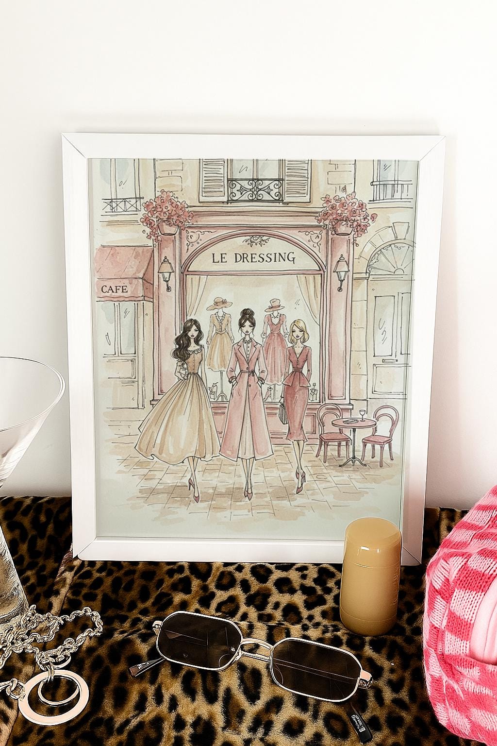 Chic Fashion Wall Art | Luxury Fashion Painting | Designer Artwork ...