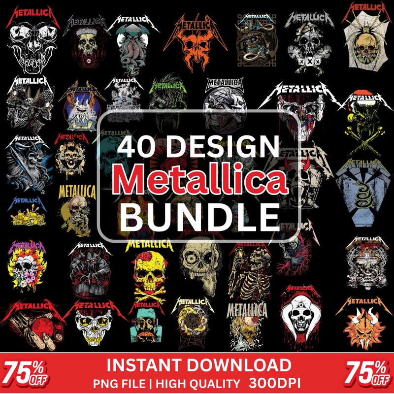 Metallica Logo File - Etsy