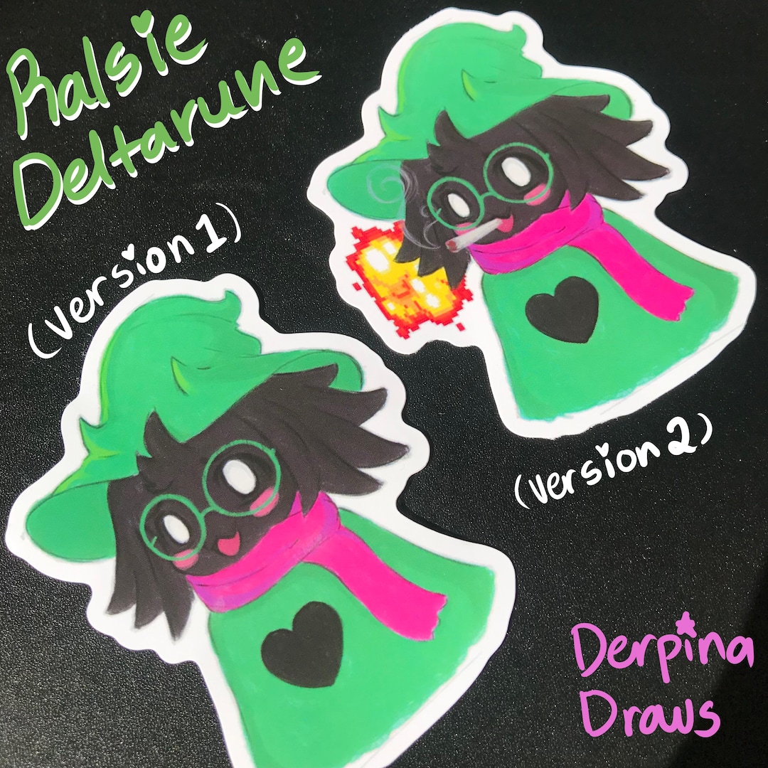 Ralsei Deltarune Sticker | Kawaii Ralsie | Funny Meme Explosion Version ...