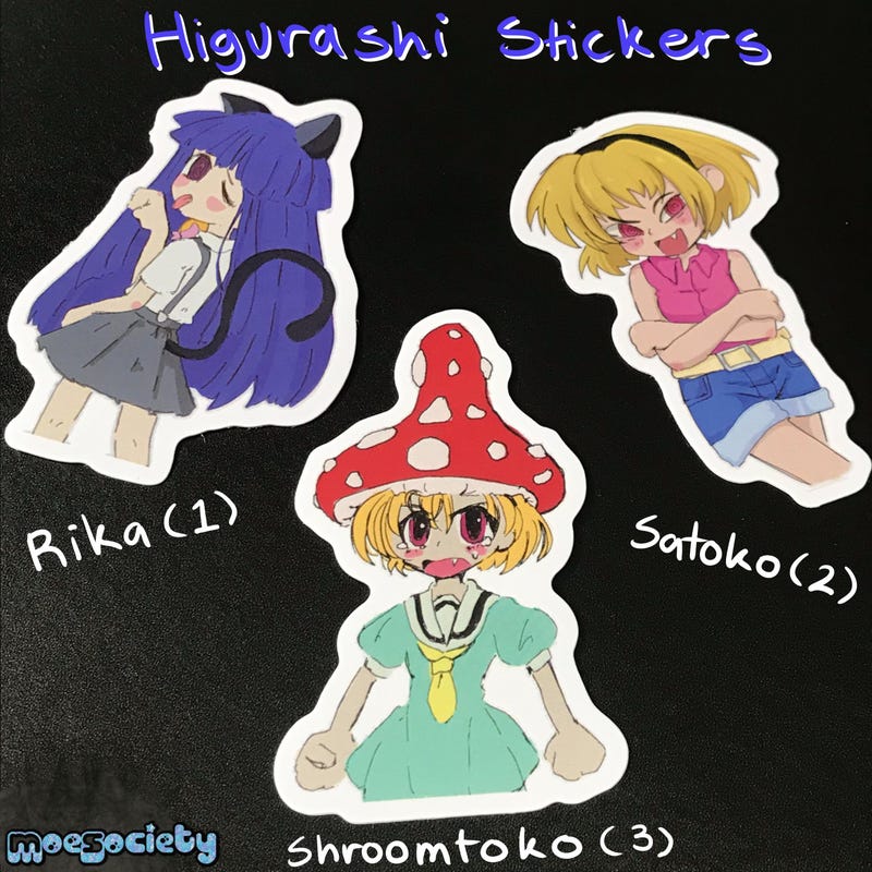 When They Cry Sticker - Etsy