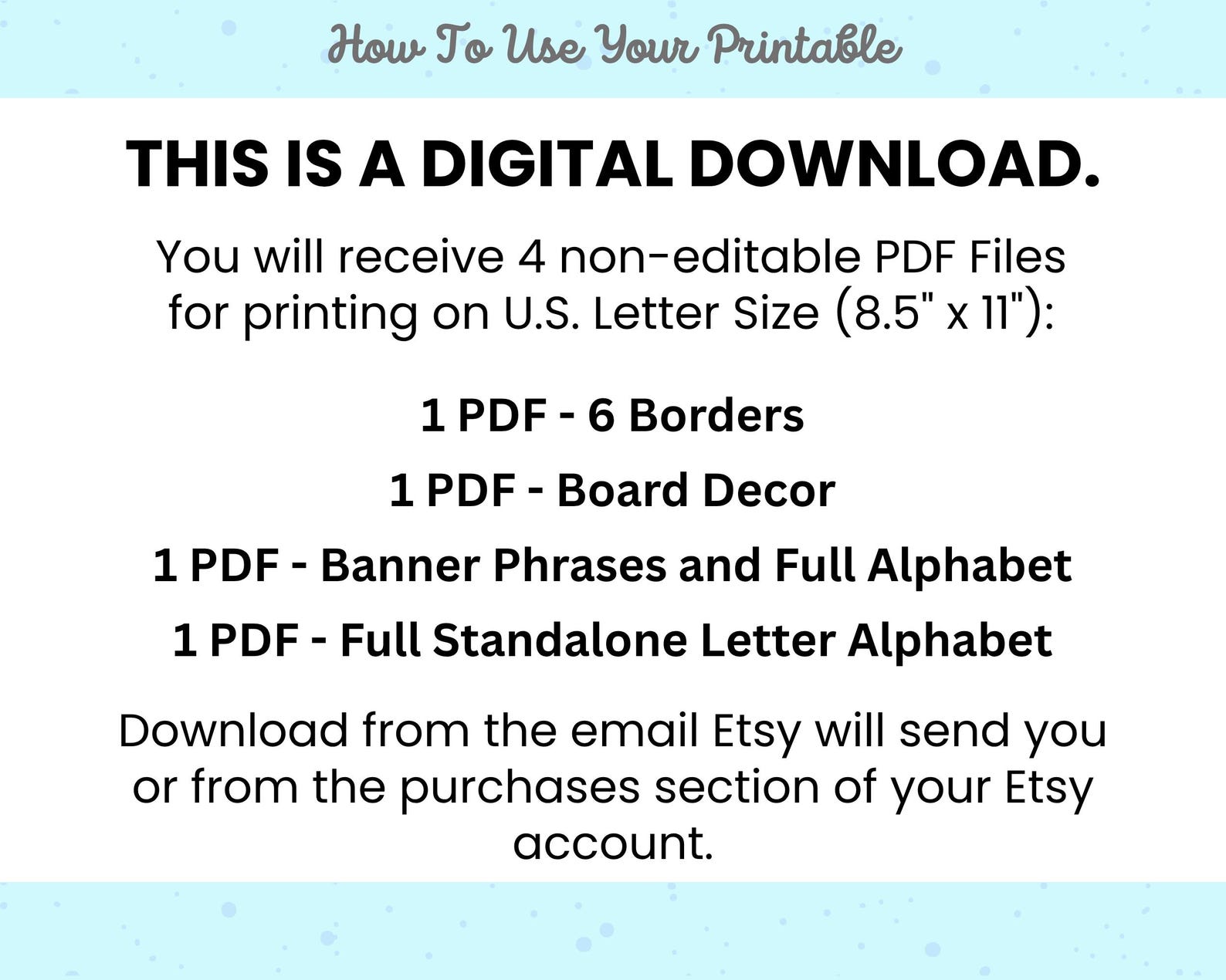 Printable Winter Bulletin Board Kit, Classroom Decorations, Teacher ...