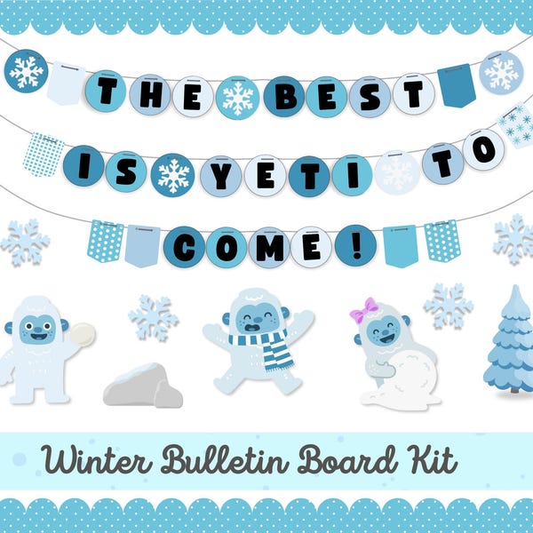 Yeti Door Decoration - Etsy