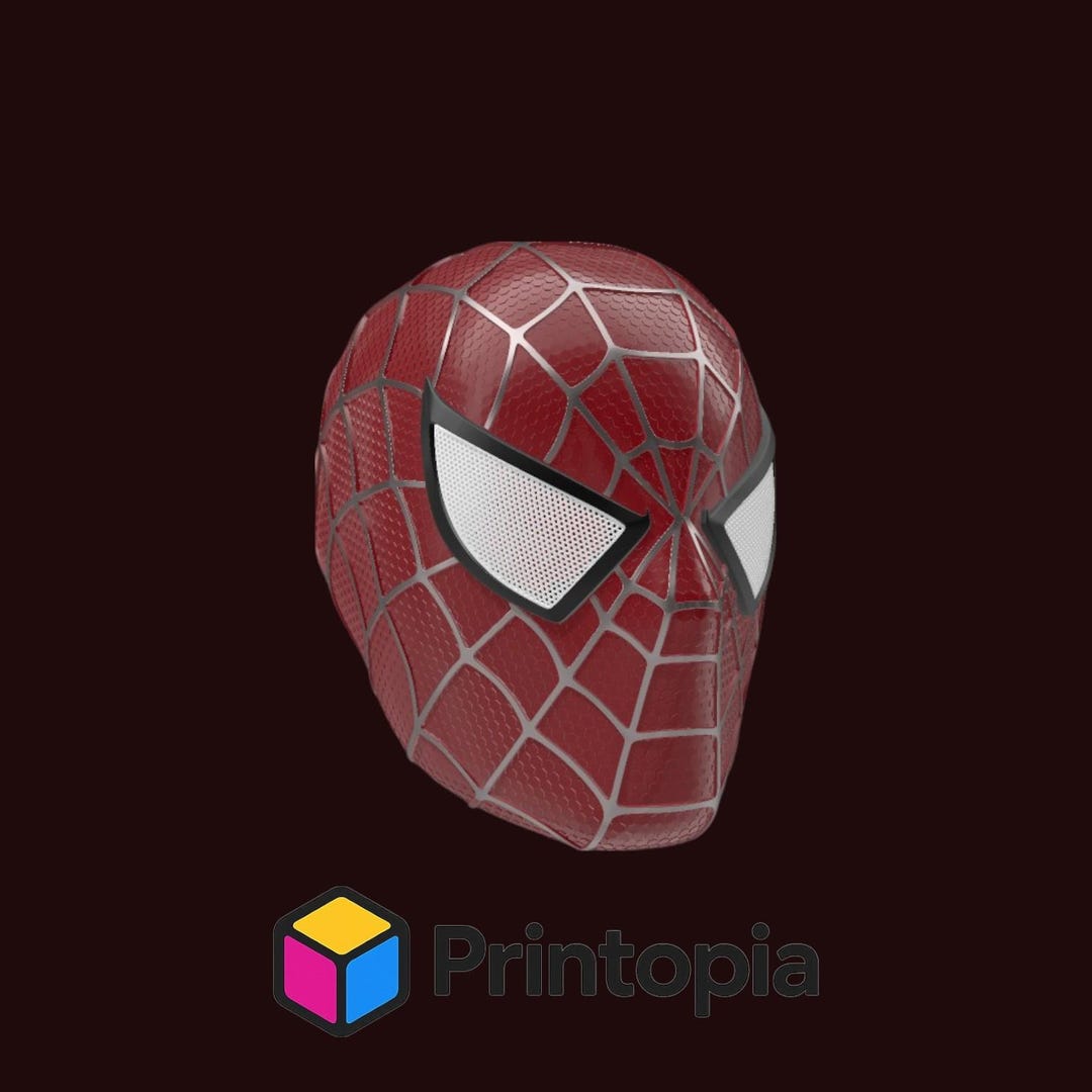 Spiderman 3D Mask STL Files – Cosplay, Magnetic (digital File) - Etsy ...