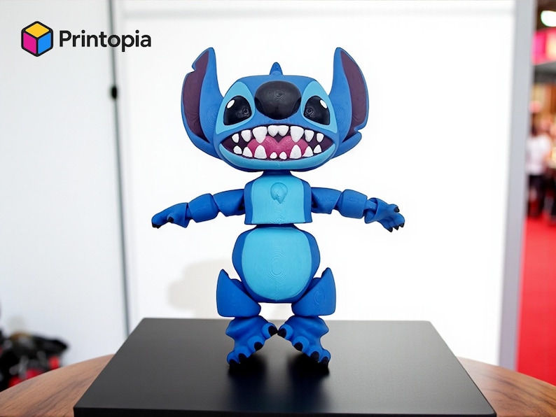 Articulated Stitch Figure: 3D Print STL/3MF Files (digital Download) - Etsy