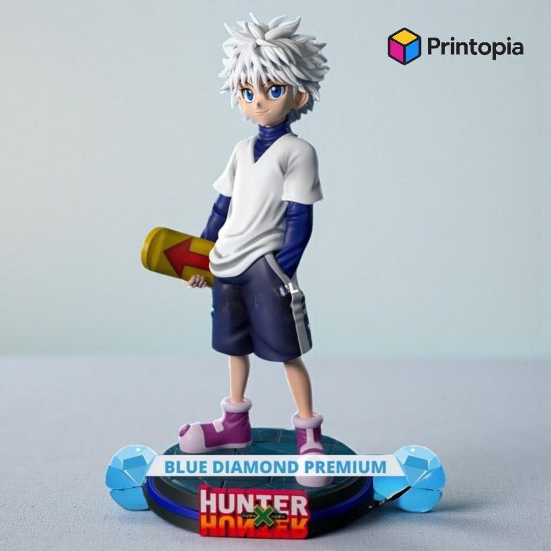 Killua Zoldyck STL File | Hunter X Hunter Anime 3D Print Model | Hxh ...