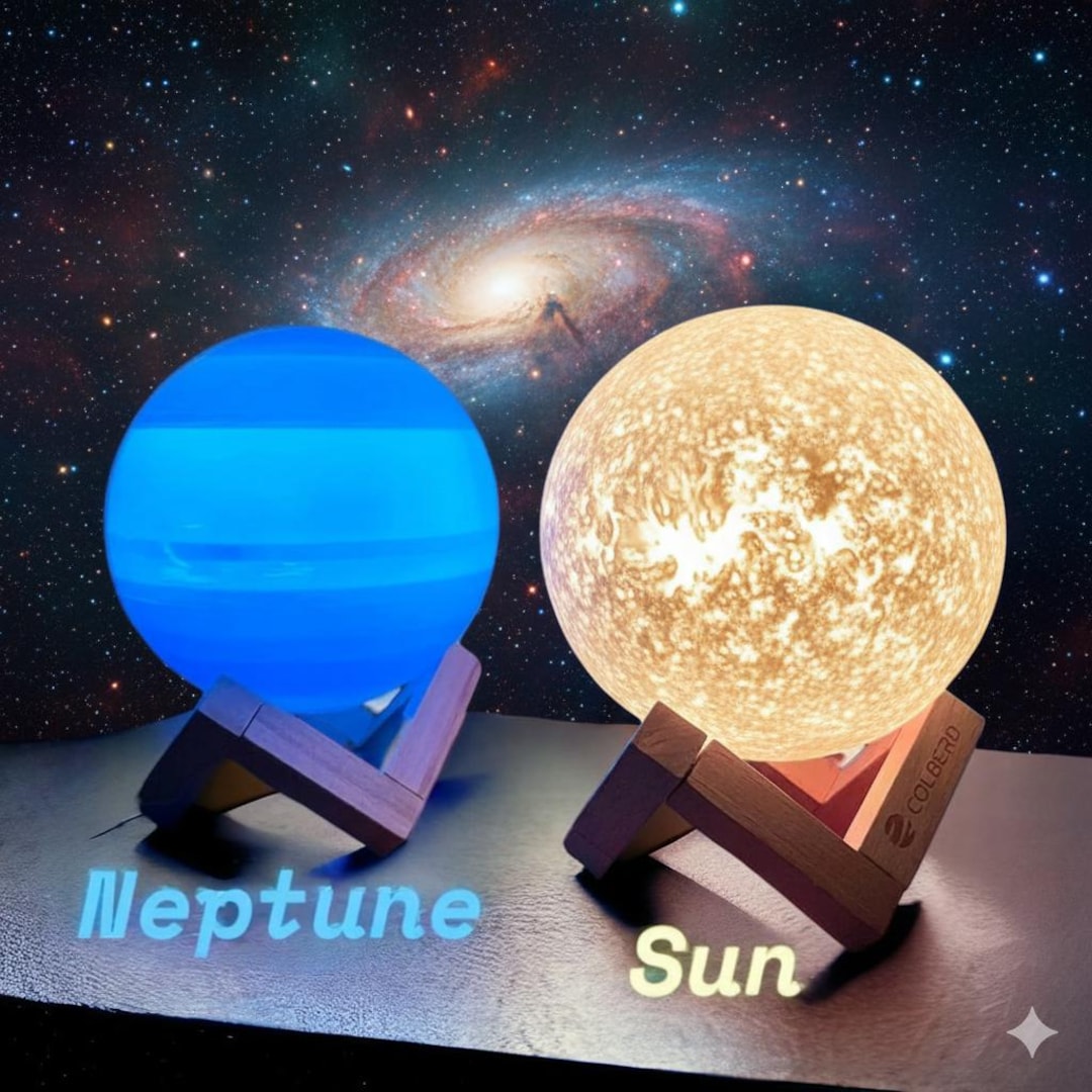 Solar System 3D Print STL Files Bundle | Complete 9 Planets Lithophane ...