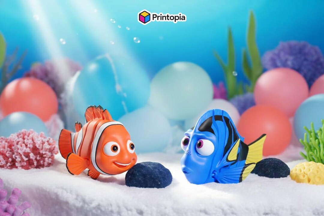 Nemo and Dory STL File Set | FDM Optimized 3D Print Model - Etsy UK