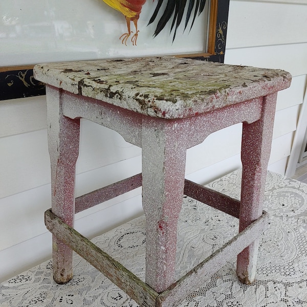 Primitive Stool - Etsy