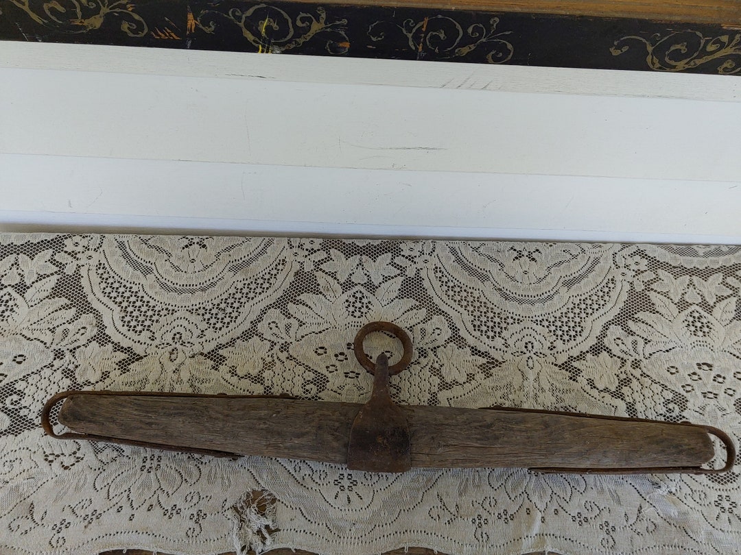 Antique Single Tree Yoke Livestock Horse Farm Tool Farmhouse Decor ...