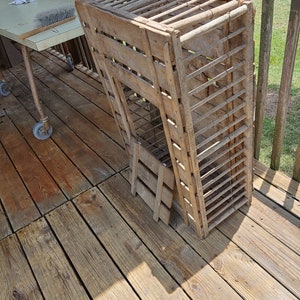 Vintage Primitive Weathered Wood Chicken Crate Coop Farm Farmhouse ...