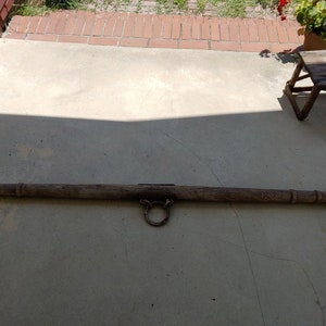 Large 66" Antique Single Tree Yoke Livestock Horse Farm Tool Farmhouse ...