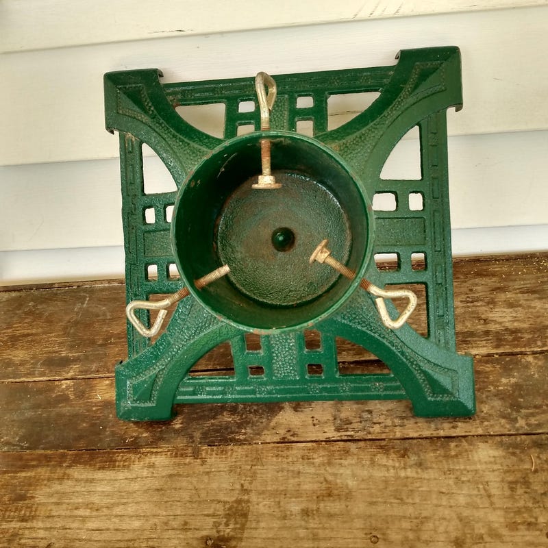 Cast Iron Tree Stand - Etsy