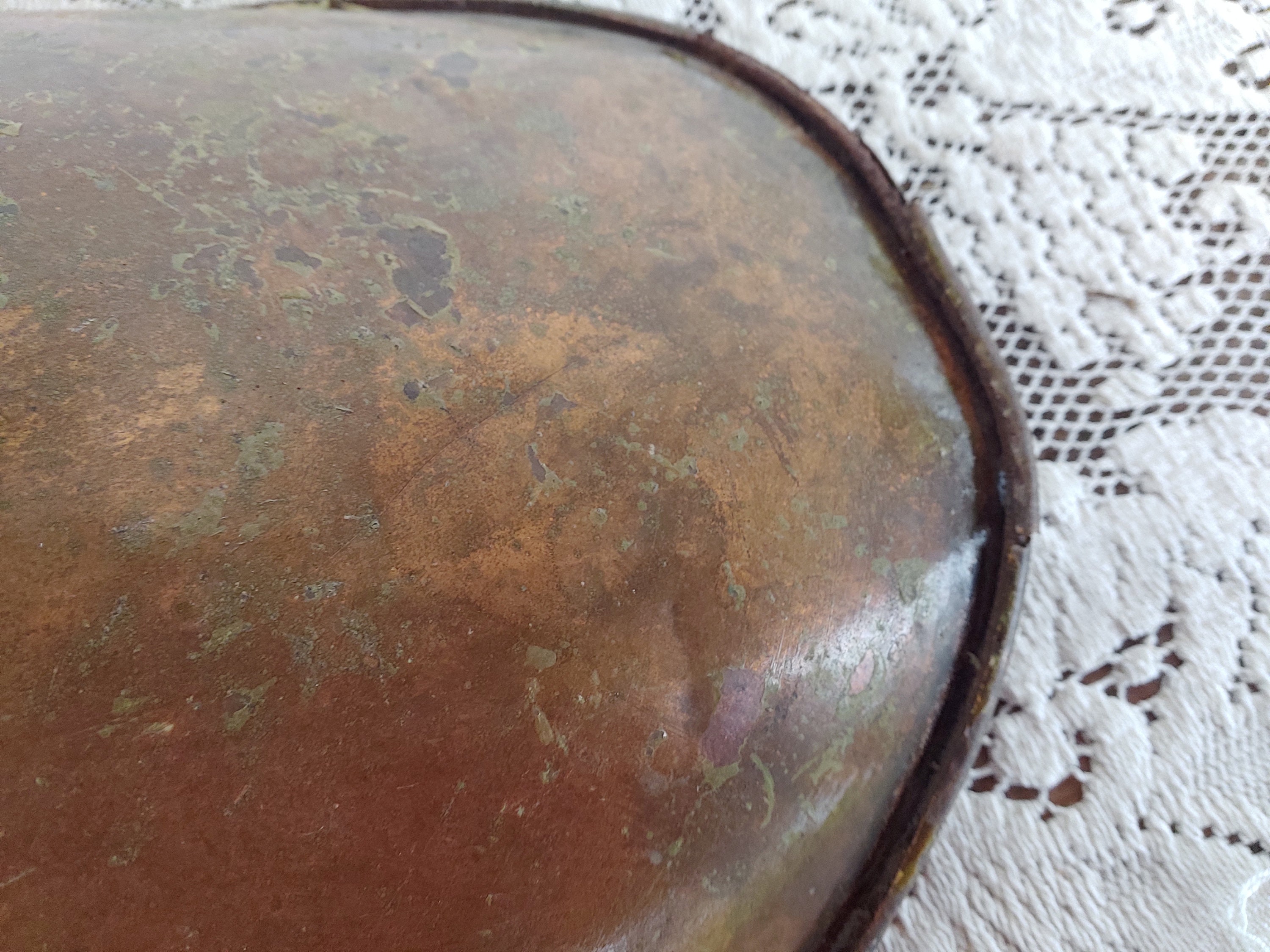 Brass Hanging Scale Weighing Pan Tray Antique Vintage Farmhouse Decor ...