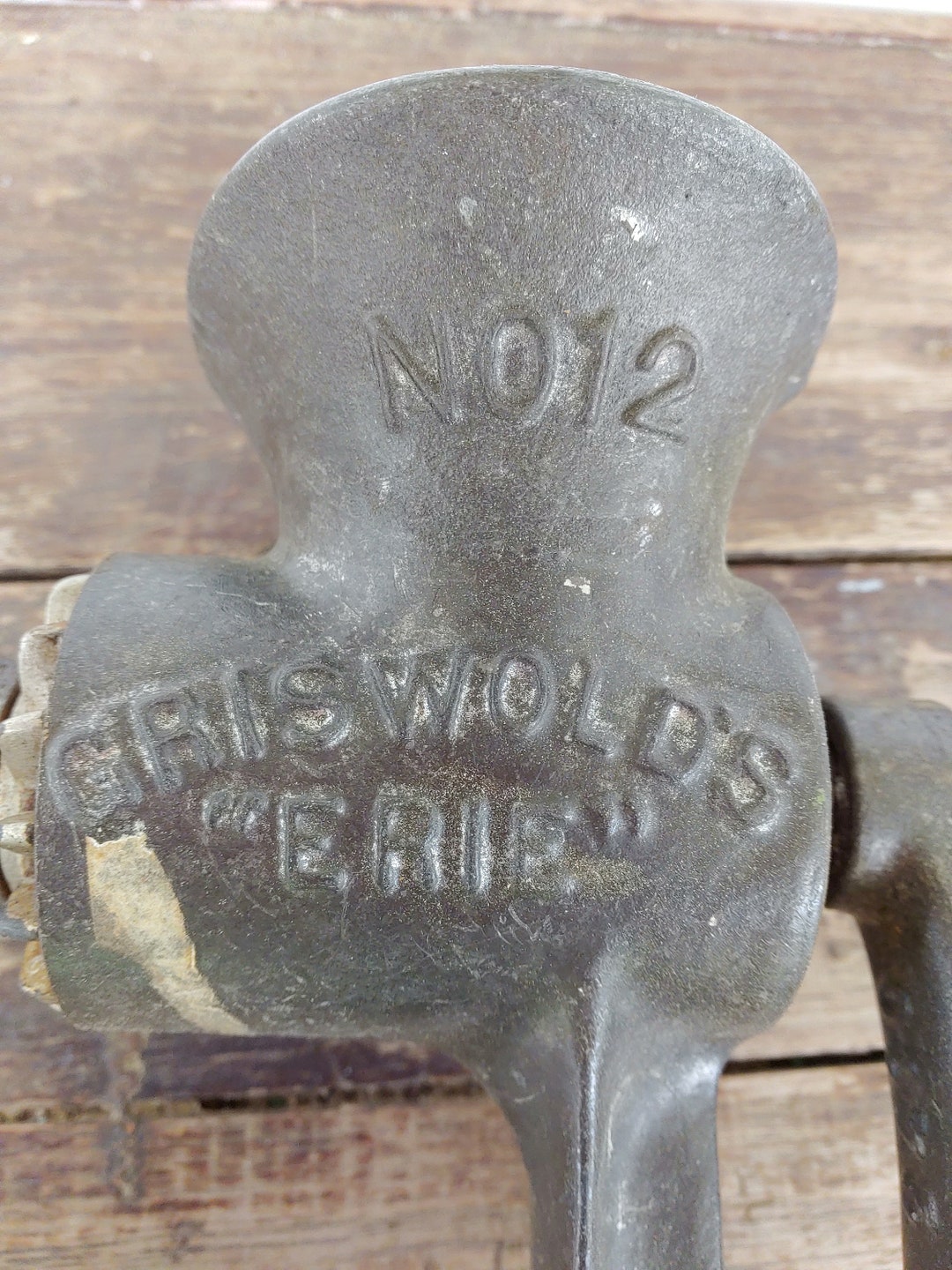 Antique Sausage Grinder Farmhouse Kitchen NO 12 Griswold's "erie ...