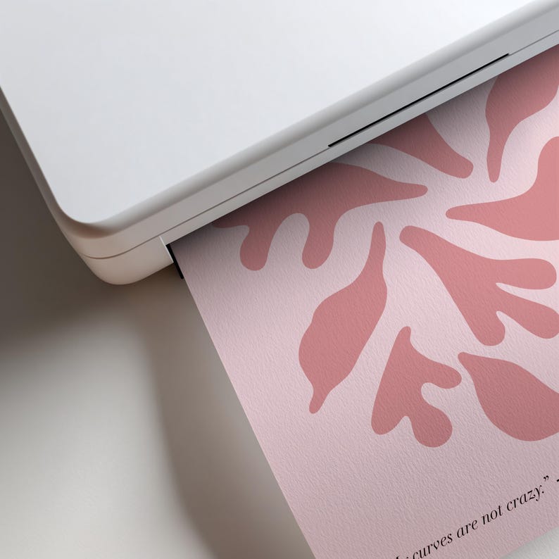 Paper Printing Mockup: Printer Mock up With A4 Blank Poster, PSD Smart ...