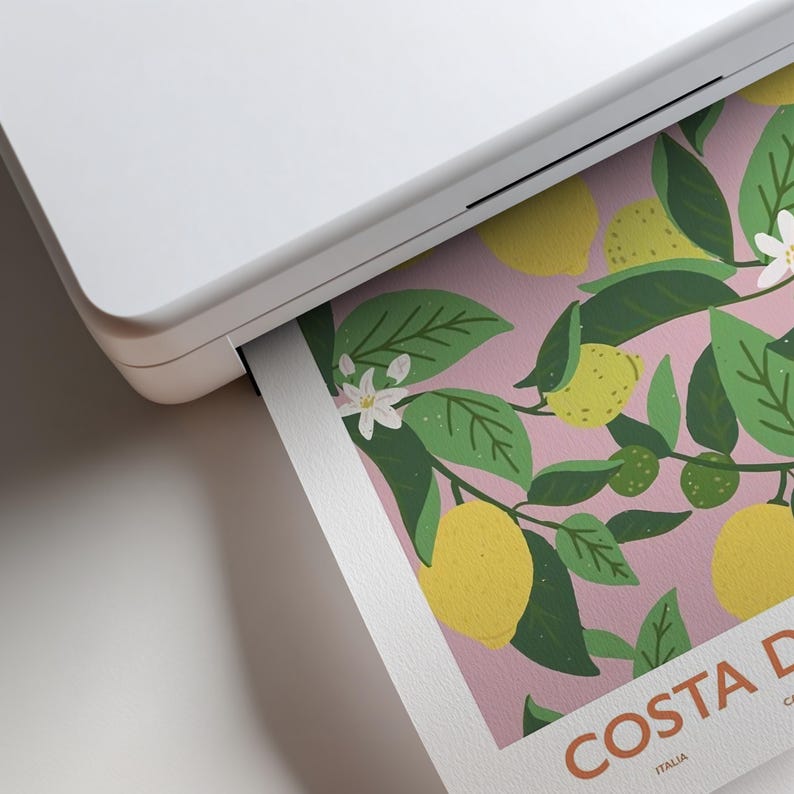 Paper Printing Mockup: Printer Mock up With A4 Blank Poster, PSD Smart ...