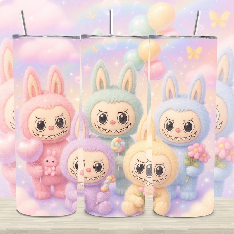 Labubu Rainbow Doll - Etsy