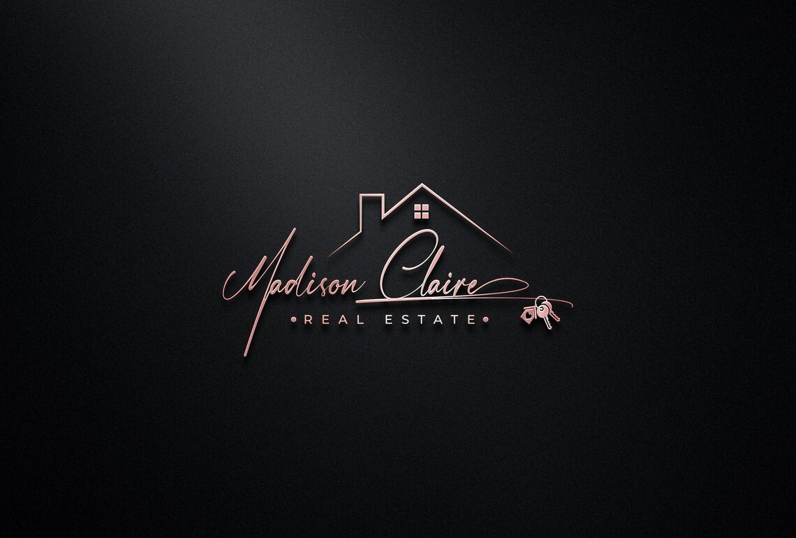 Real Estate Logo Design | Custom Realtor Logo | Modern House Logo ...