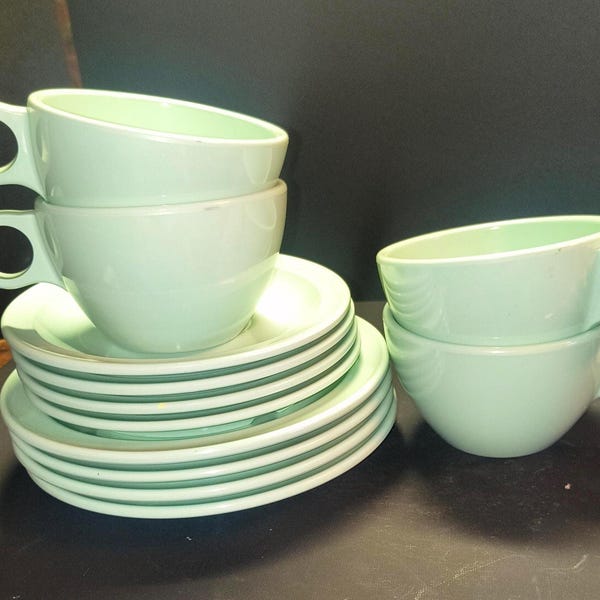 Melamine Cups Saucers - Etsy