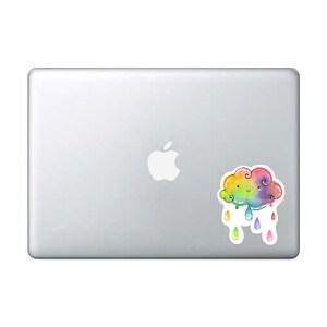 Rainbow Sticker, Kawaii Rainbow Sticker, Laptop Decal, Waterproof ...