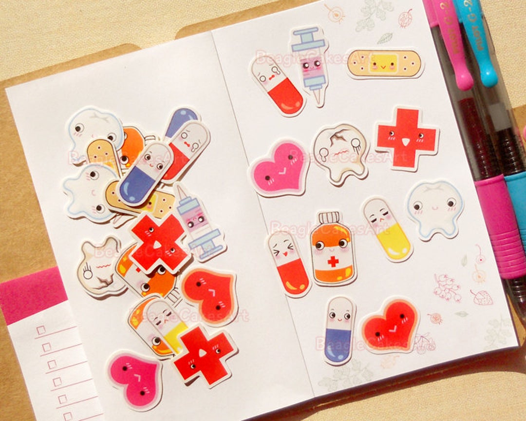 Health Stickers. Appointment Stickers. Planner Stickers. Erin Condren ...