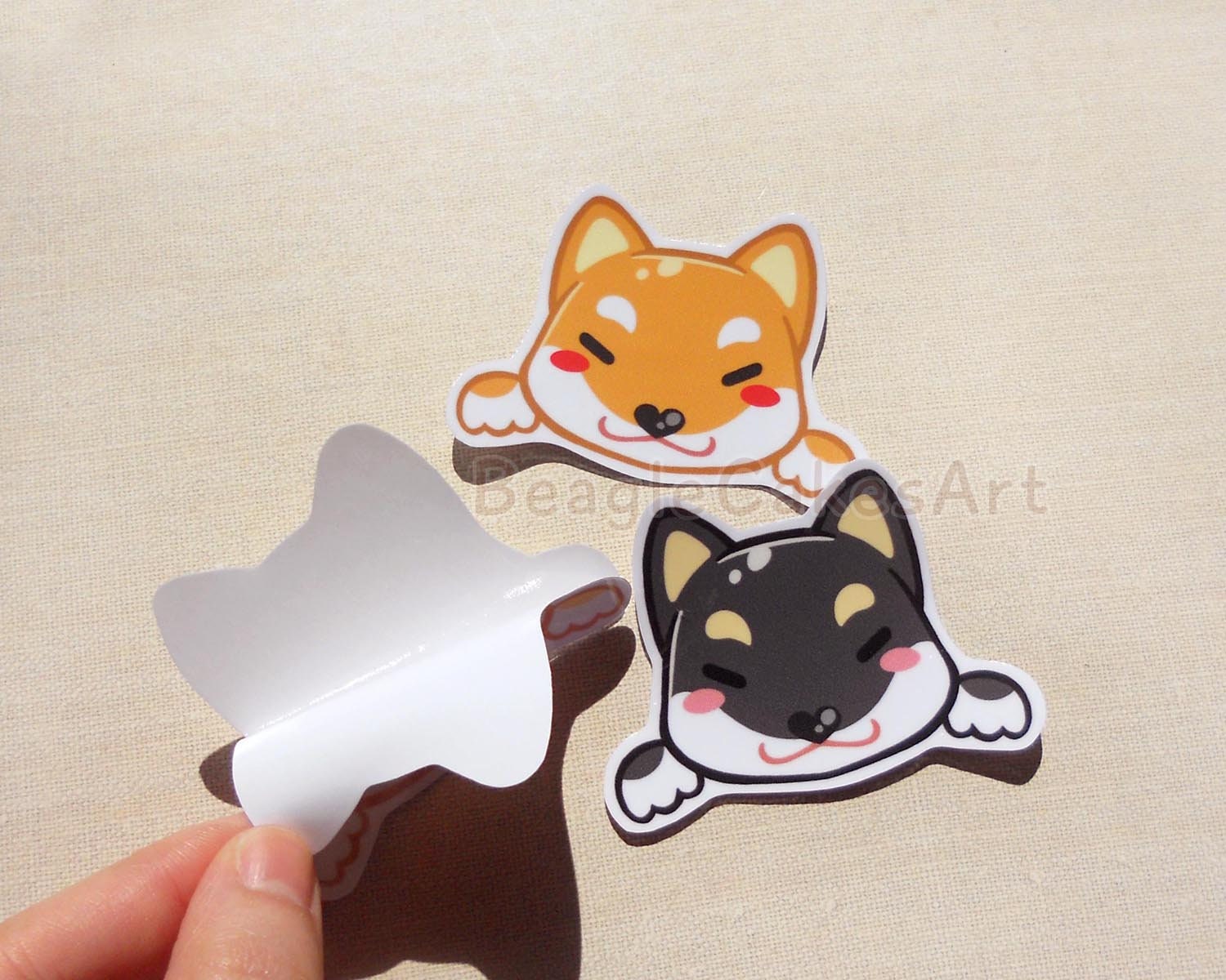 Shiba Inu Stickers Laptop Sticker Dog Sticker Animal | Etsy