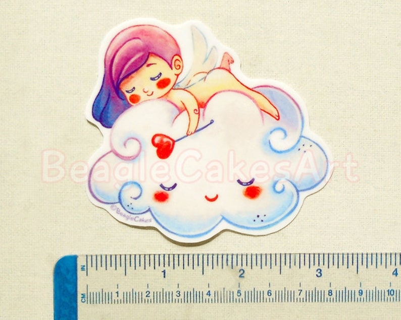 Cupid Sticker. Anime Sticker. Waterproof Sticker. Laptop | Etsy