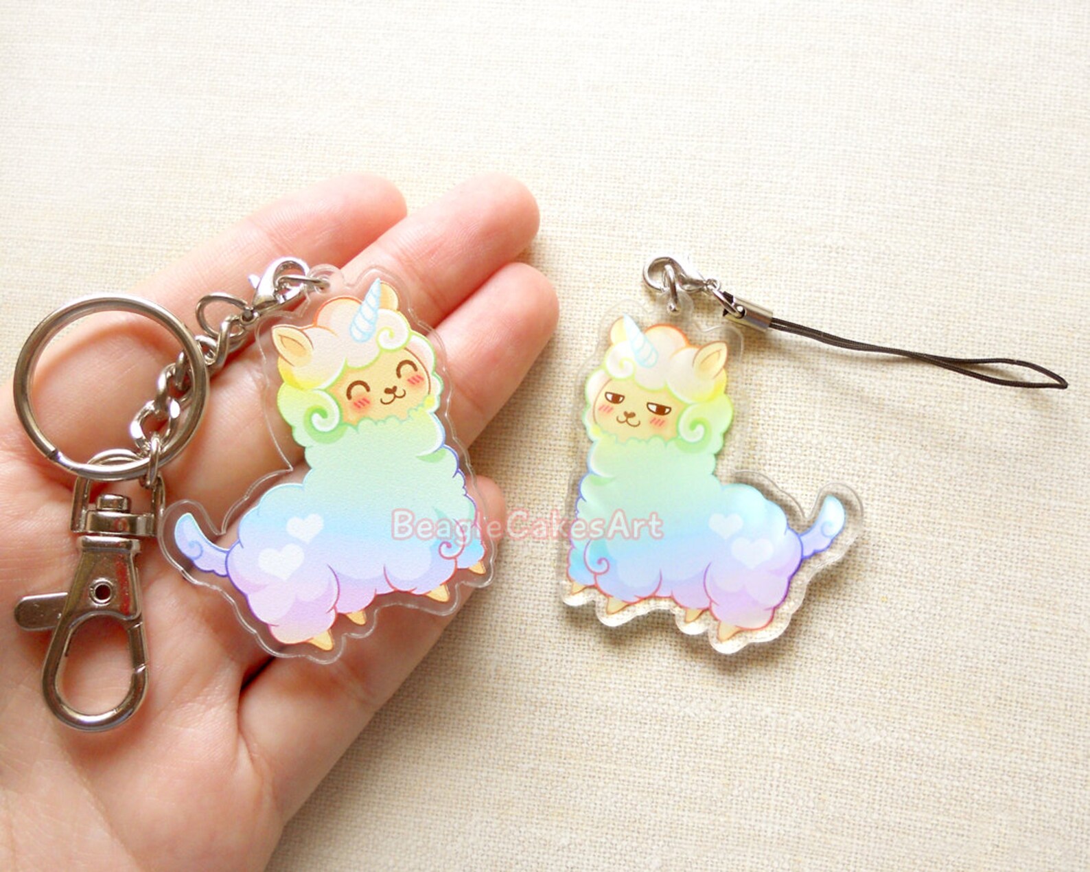 Alpaca Keychain Llama Keychain Alpacacorn Keychain Alpaca - Etsy