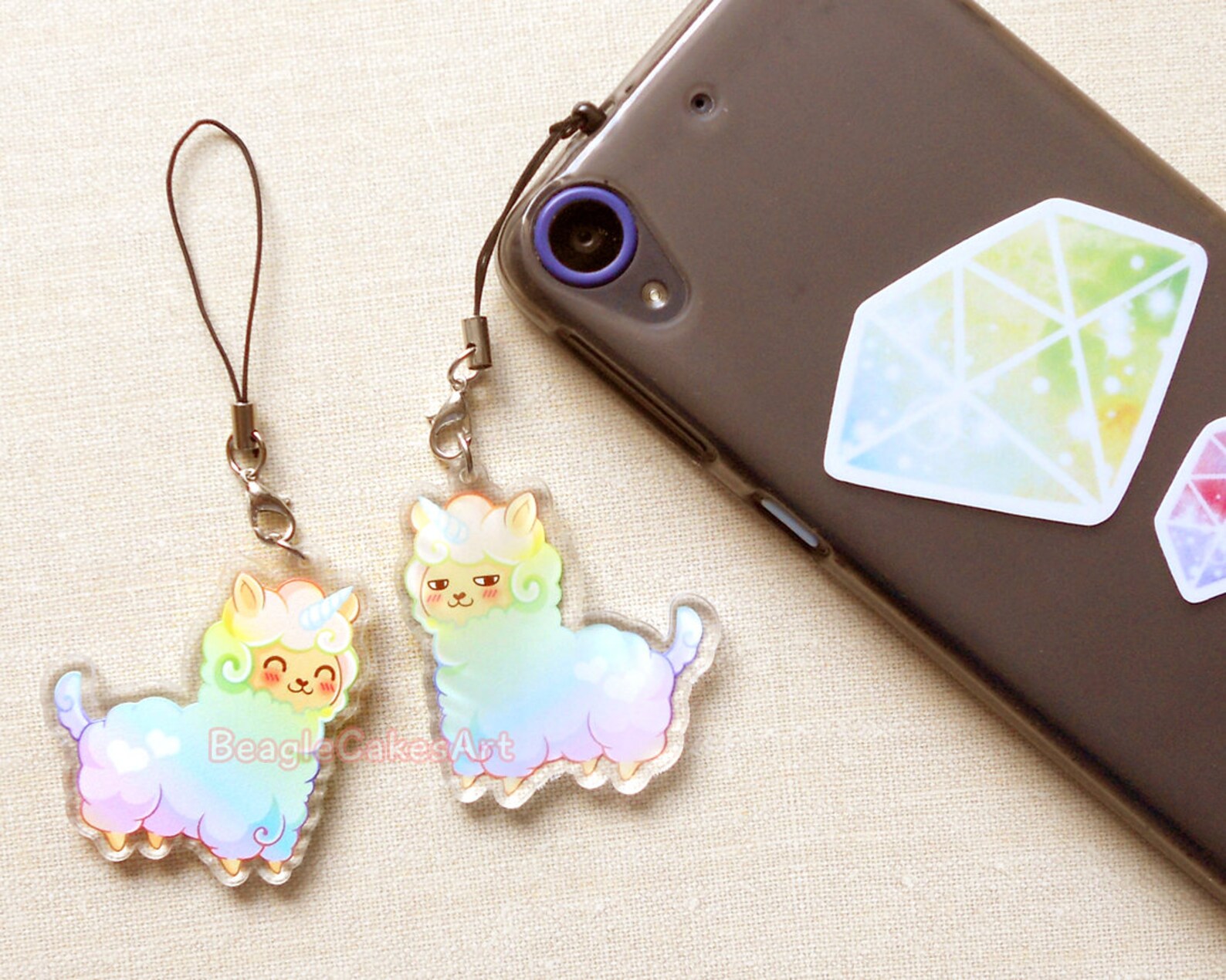 Alpaca Keychain Llama Keychain Alpacacorn Keychain Alpaca - Etsy