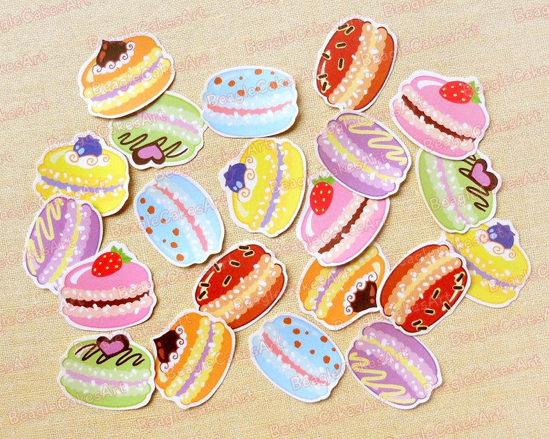 Macaron Stickers. Colorful Stickers. Planner Stickers. | Etsy