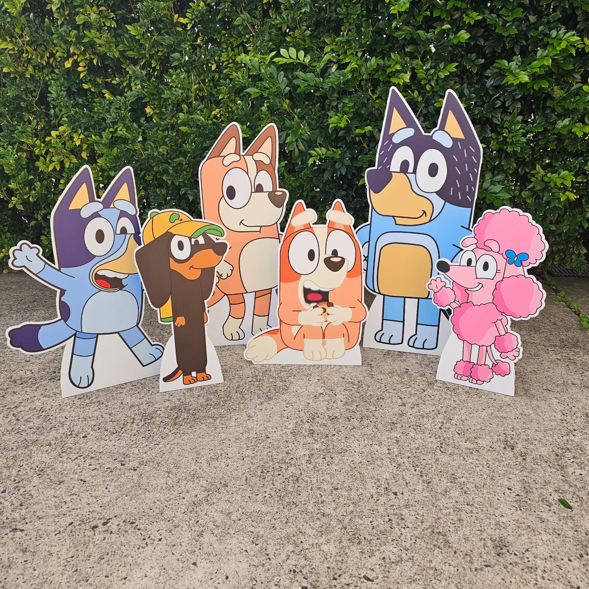 Bluey Character Cutout: Custom Party Standee Decor - Etsy Australia
