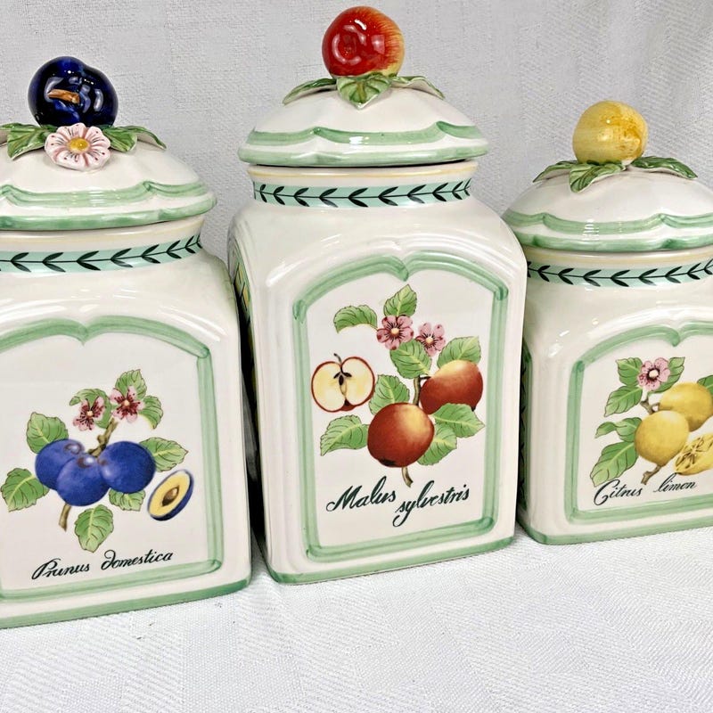 Villeroy Boch Canister - Etsy