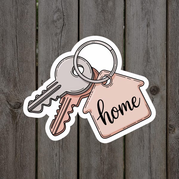 Key Stickers - Etsy