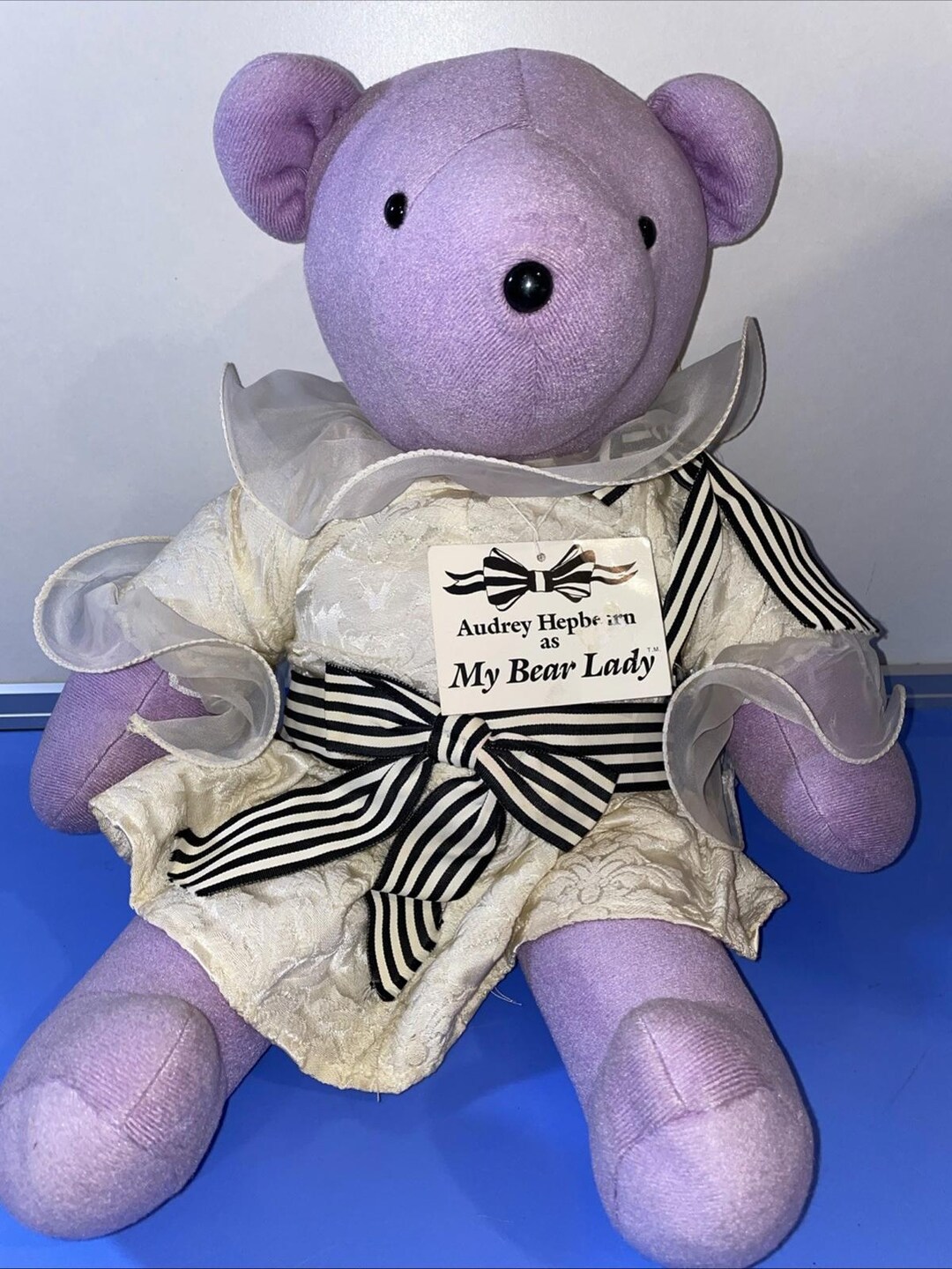 Collectible Vintage Plush Bear - Audrey Hepbearn as My Bear Lady B126 ...