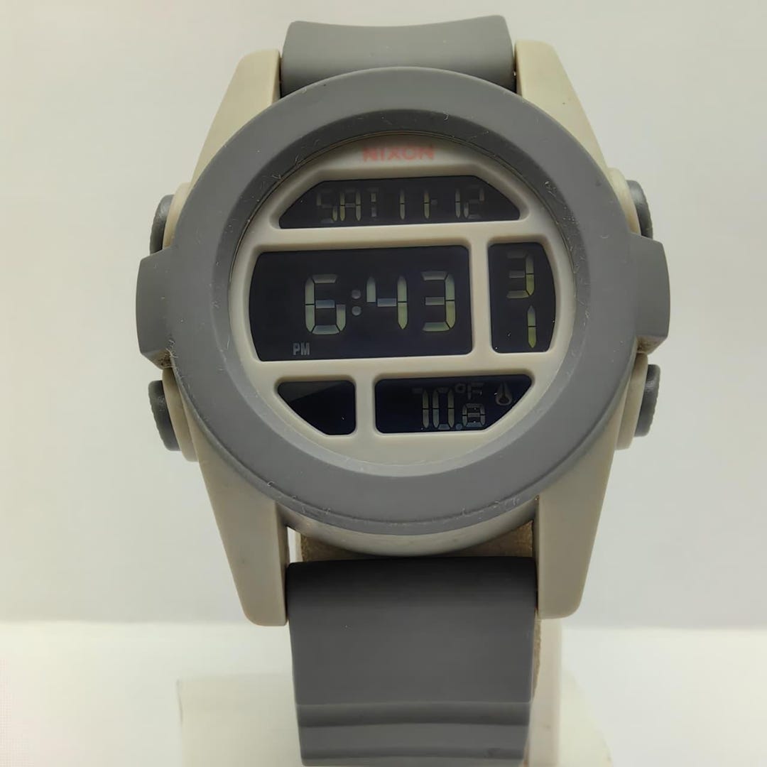 NIXON THE UNIT "that's What She Said" Polycarbonate 100M Sports Digital ...