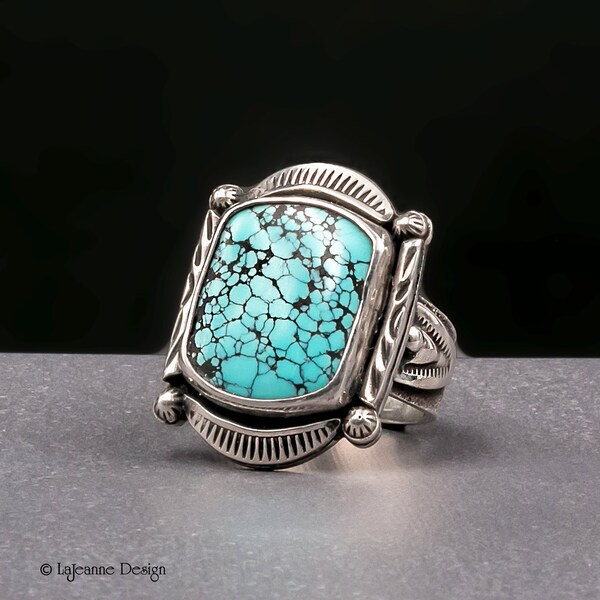 Mens Turquoise Ring - Etsy