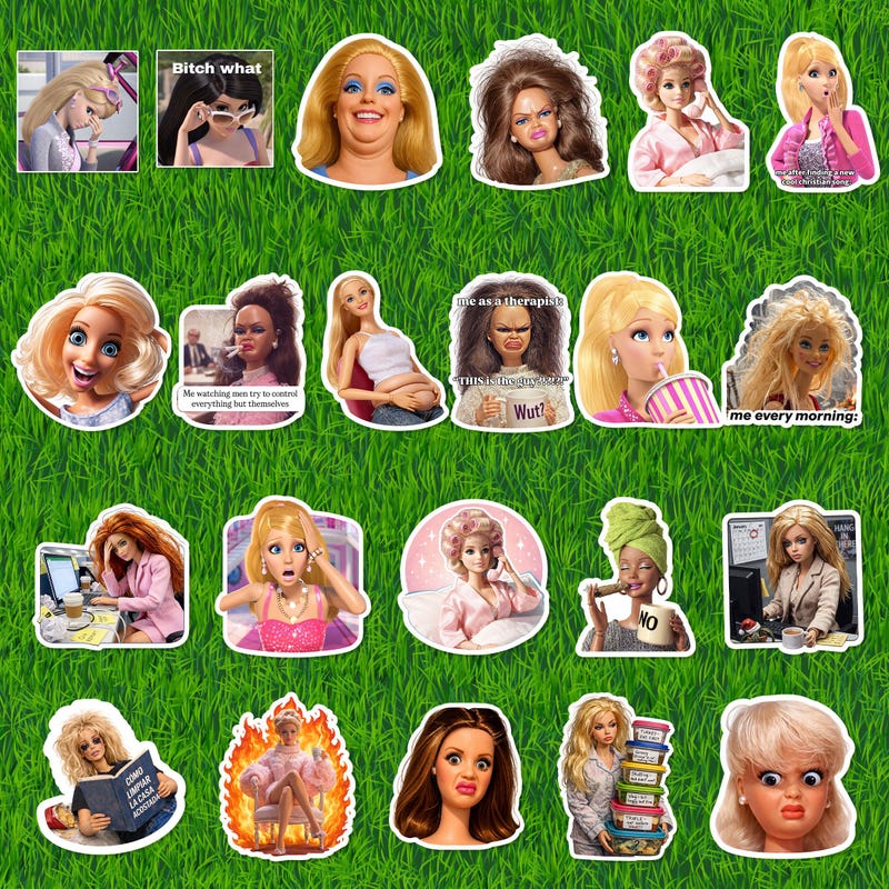 Meme Reaction Stickers - Etsy