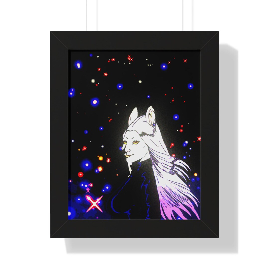 Andromeda, Milky Way Alien Woman, Far Future, Retro Art, Scifi Art - Etsy