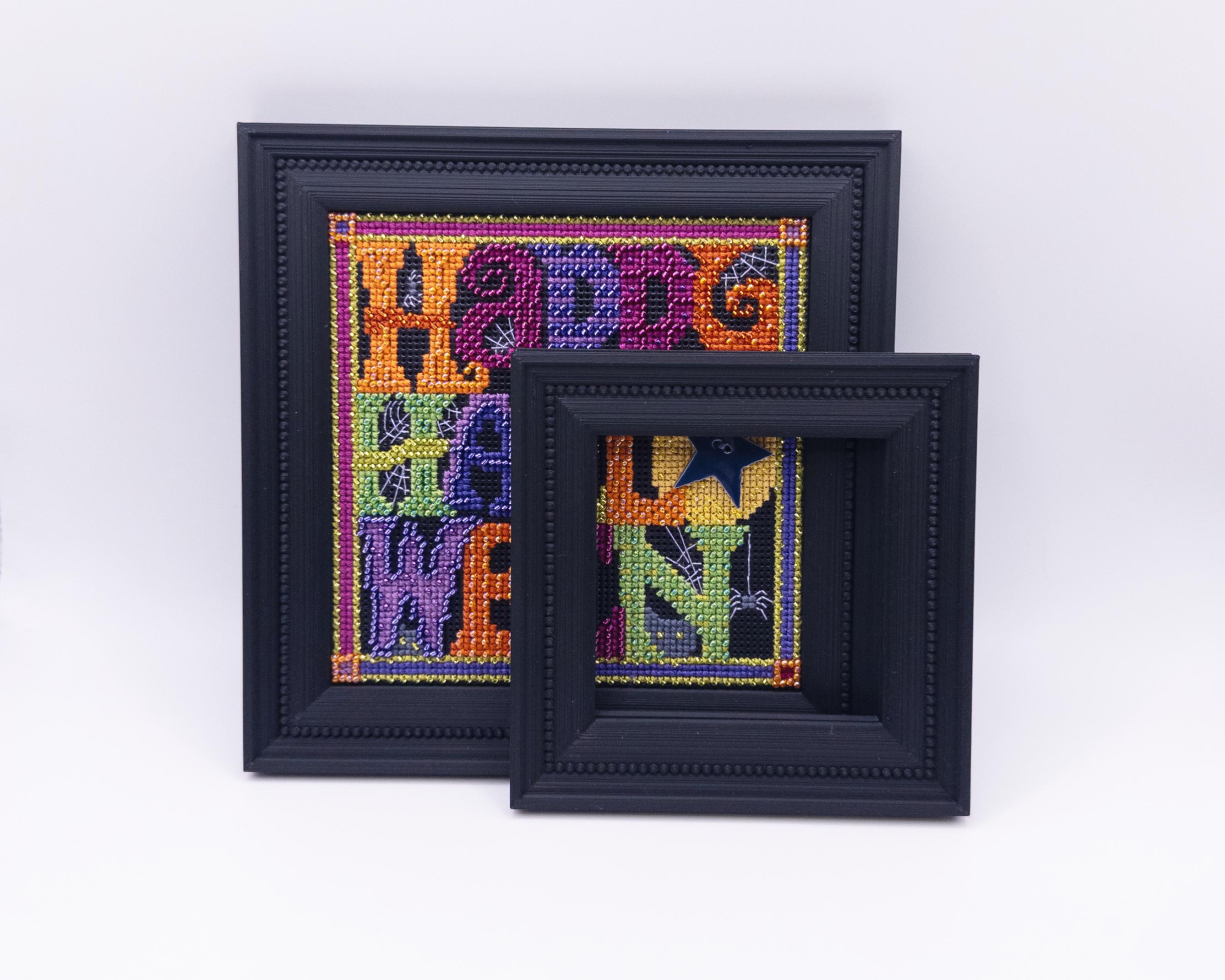 Magnetic Cross Stitch Frame: WHITE Needlework Display With Stand - Etsy