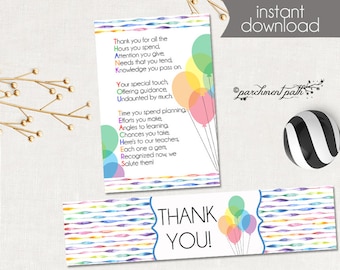 Teacher Appreciation Soda Delighted PRINTABLE INSTANT - Etsy