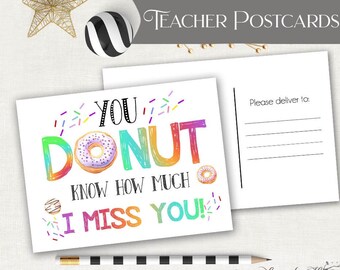 Postcard for Students Note From Teacher Happy Mail From | Etsy