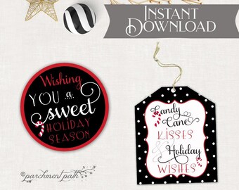12 Days of Christmas Teacher Gift Tags Teacher (Download Now) - Etsy