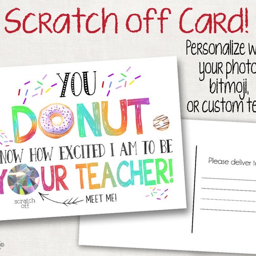 EDITABLE TEMPLATE Meet the Teacher Back to School - Etsy