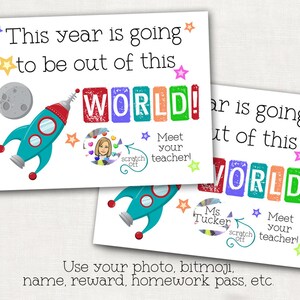 Scratch off Postcard - Postcard for Students or Kids - Note From ...