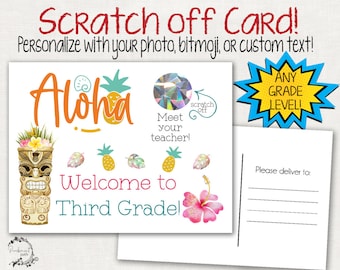 Meet the Teacher Scratch Off - Etsy