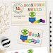 Bookworm Award Printable Set Tags, Award Certificate, and Bookmark Set ...